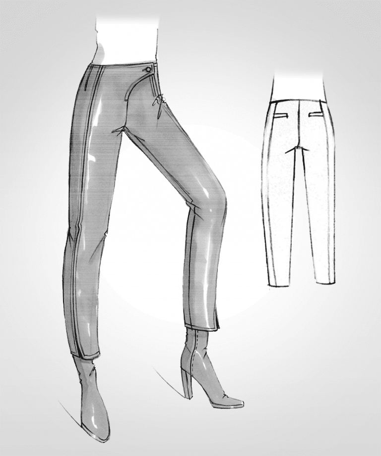 7/8-Pants with relocated Outseam › M.Mueller & Sohn