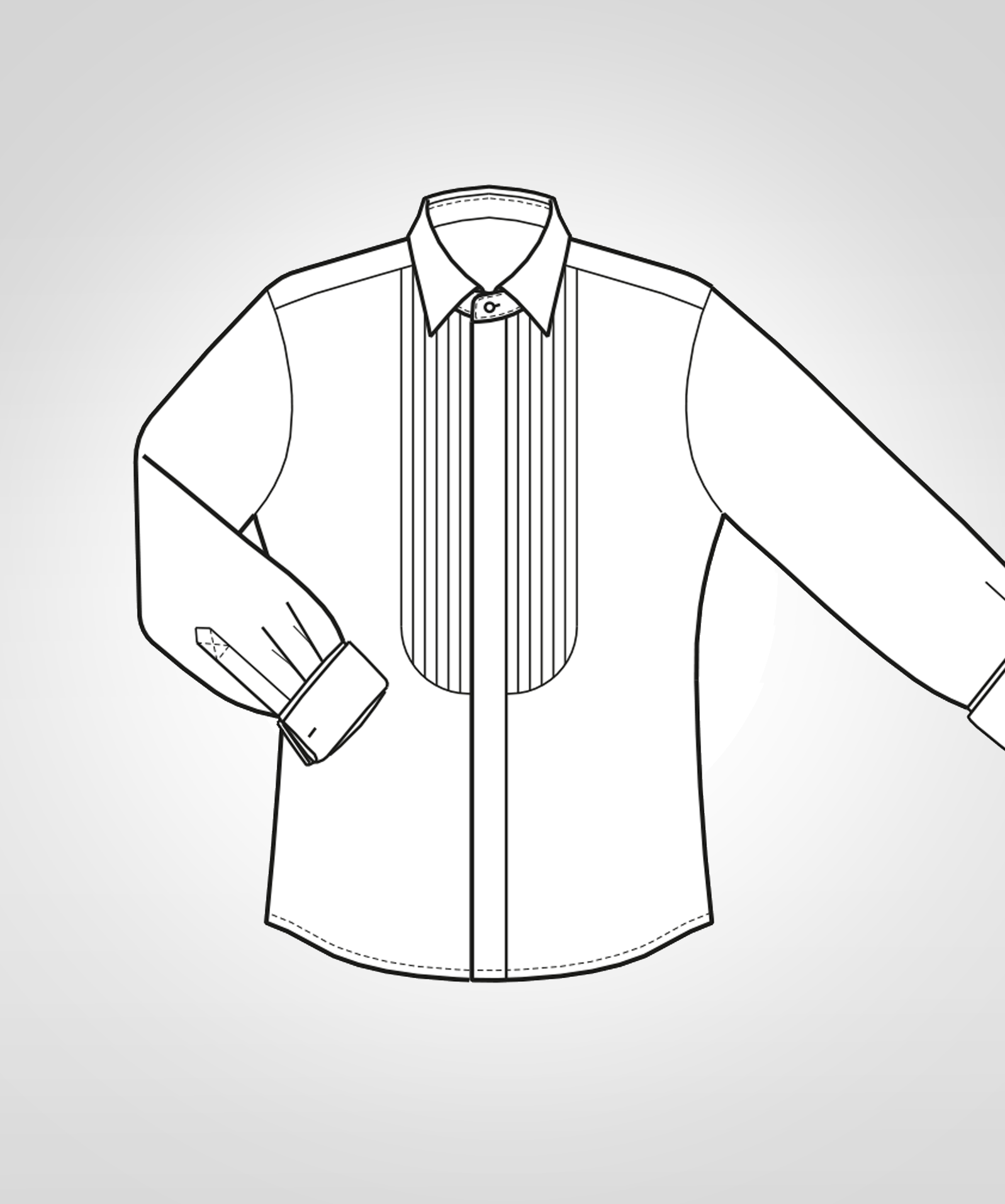 Dress Shirts for Musicians/Conductors with a Belly Figure › M.Mueller ...