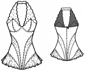 Pattern Cutting for Body Fashion › M.Mueller & Sohn
