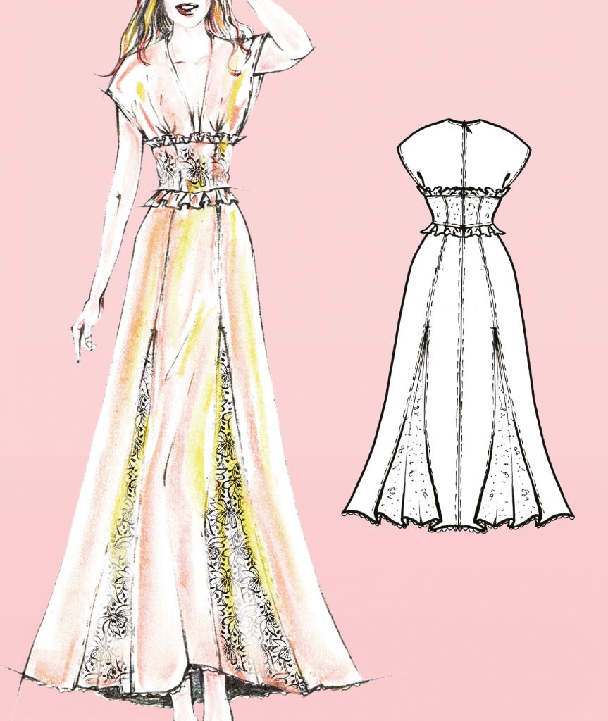 Pattern Construction for Negligees › M.Mueller & Sohn