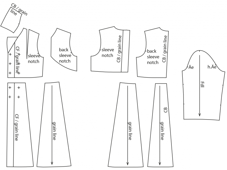 Trenchcoat Pattern › M.Mueller & Sohn