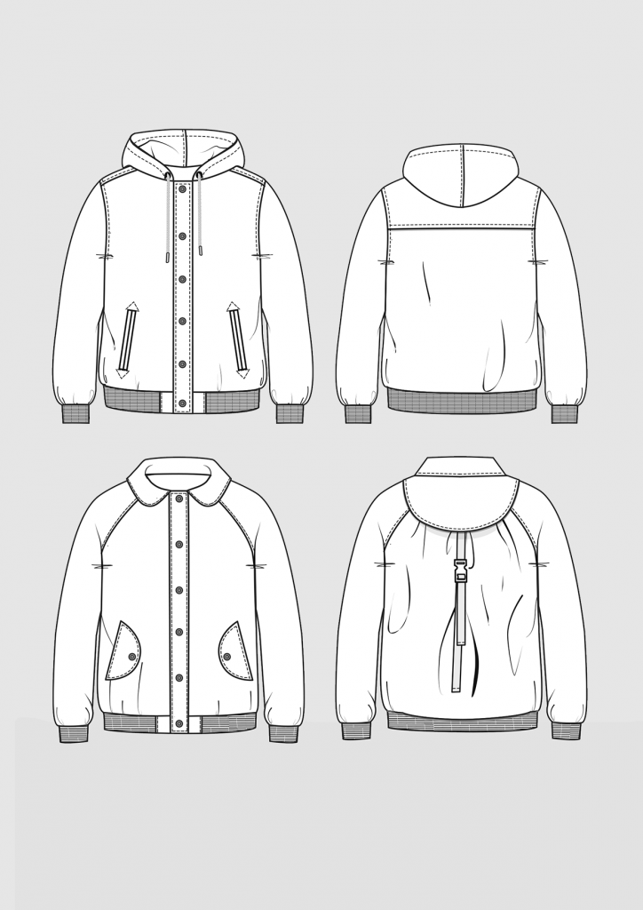 Grading a Children’s Coat Pattern › M.Mueller & Sohn