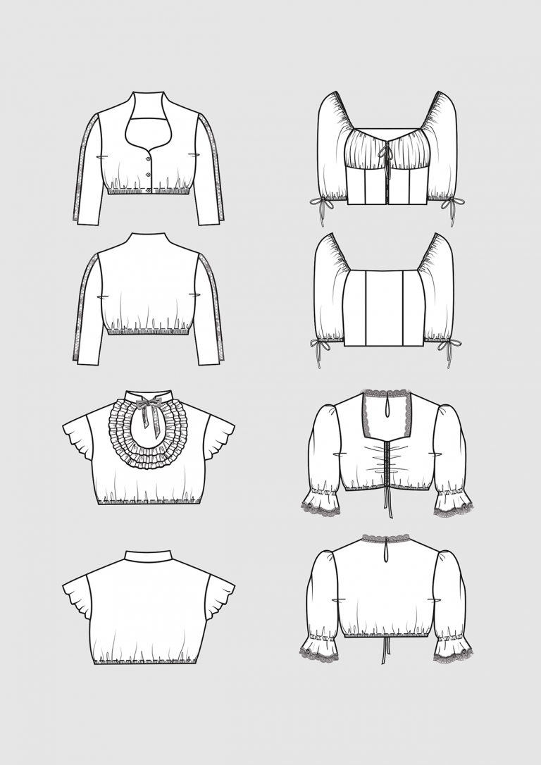 Dirndl Pattern › M.Mueller & Sohn