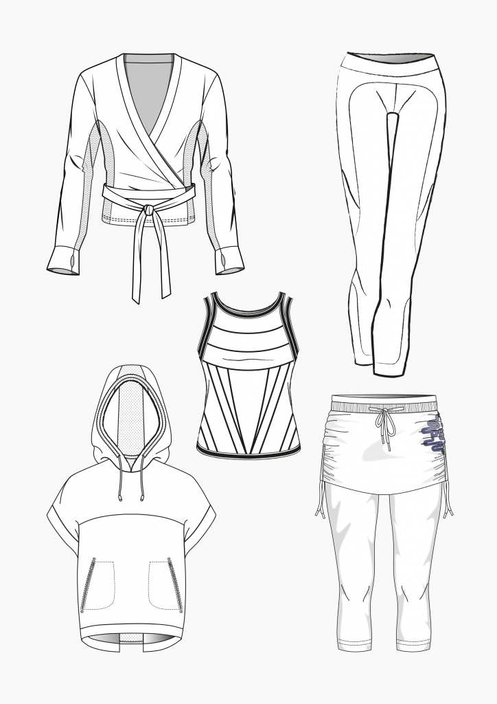 Pattern Making Yoga Wear for Women › M.Mueller & Sohn