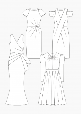 How to Sew an Infinity Dress › M.Mueller & Sohn