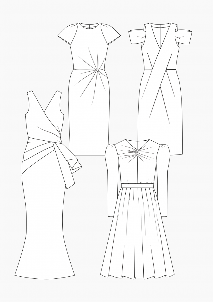 How to Sew an Infinity Dress › M.Mueller & Sohn