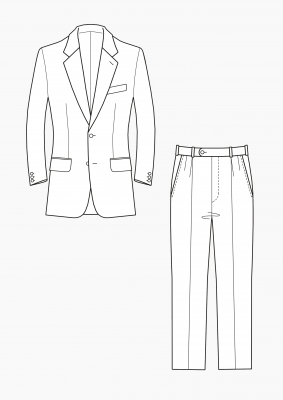 Grading of Pattern Constructions for Menswear