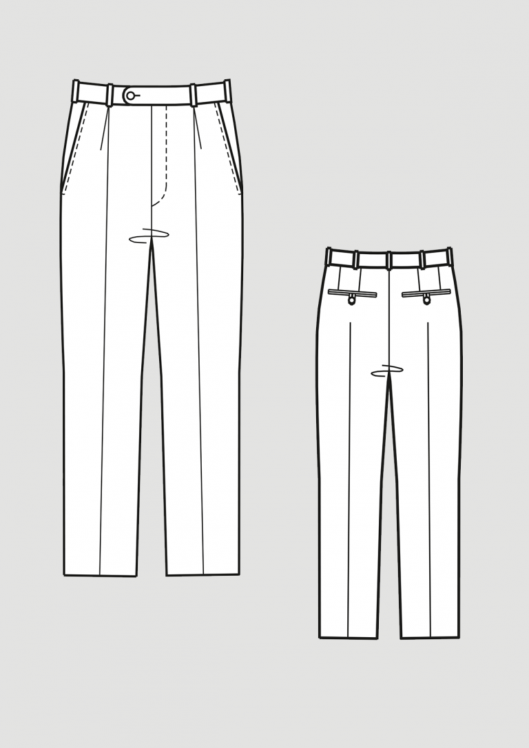 Slimline Suit Pattern Construction