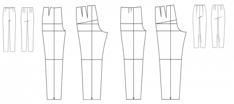 Pattern Basic Trouser Block › M.Mueller & Sohn