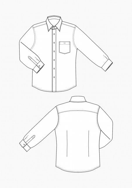 Grading of Pattern Constructions for Menswear