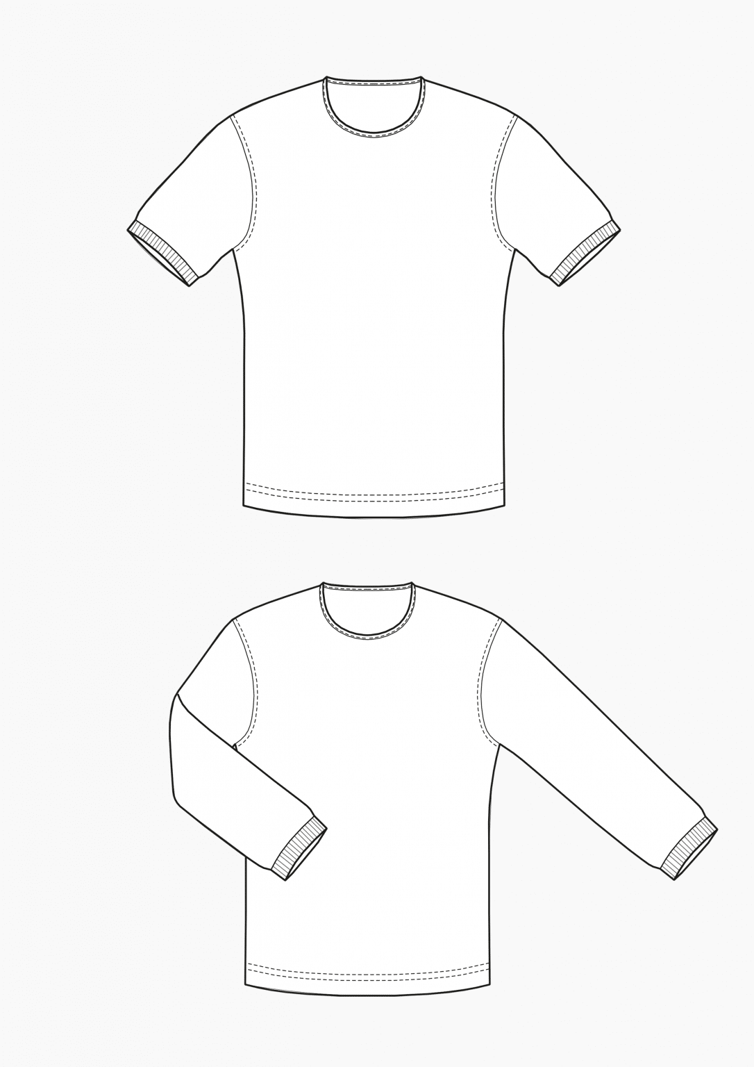 Grading different Sleeves › M.Mueller & Sohn