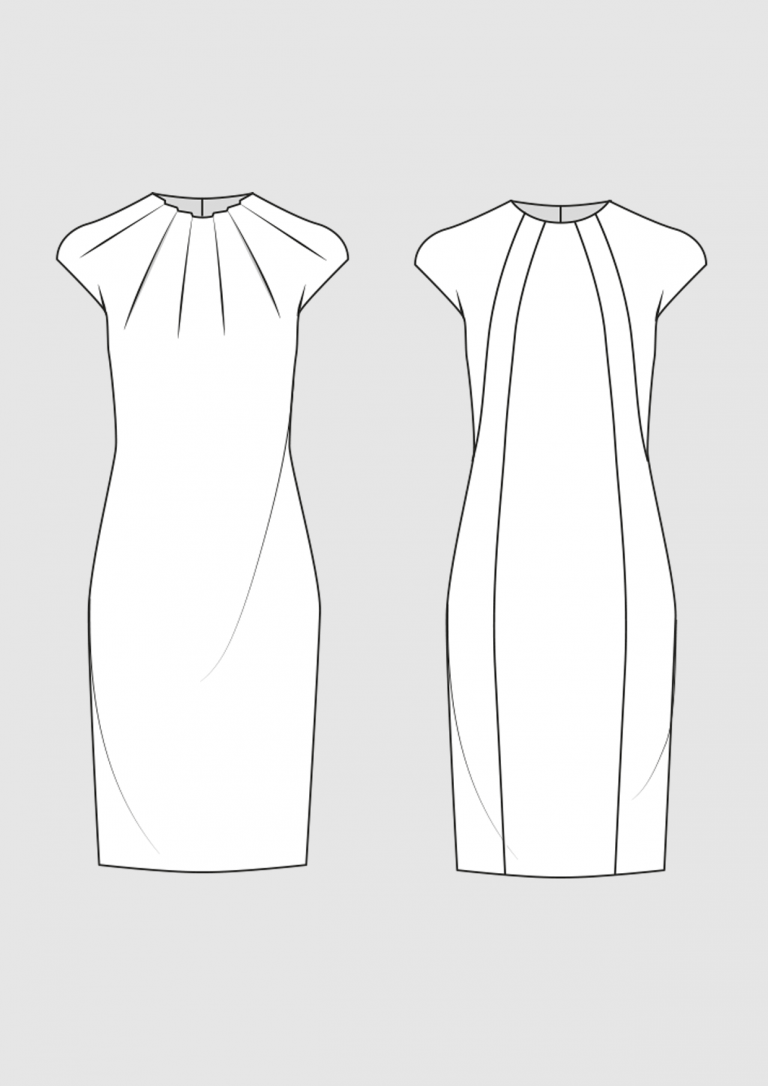 How to Sew an Infinity Dress › M.Mueller & Sohn
