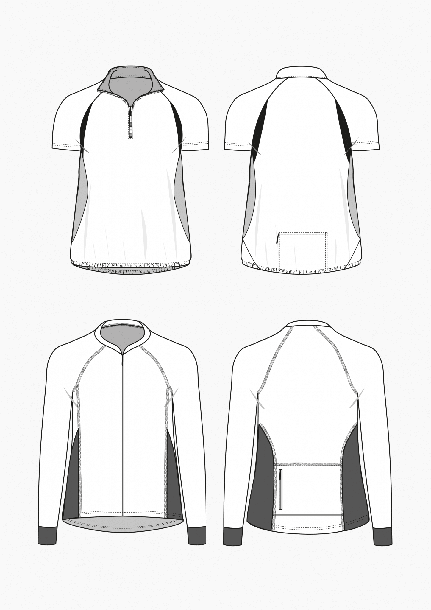 Pattern Construction for 4 Casual Jackets › M.Mueller & Sohn