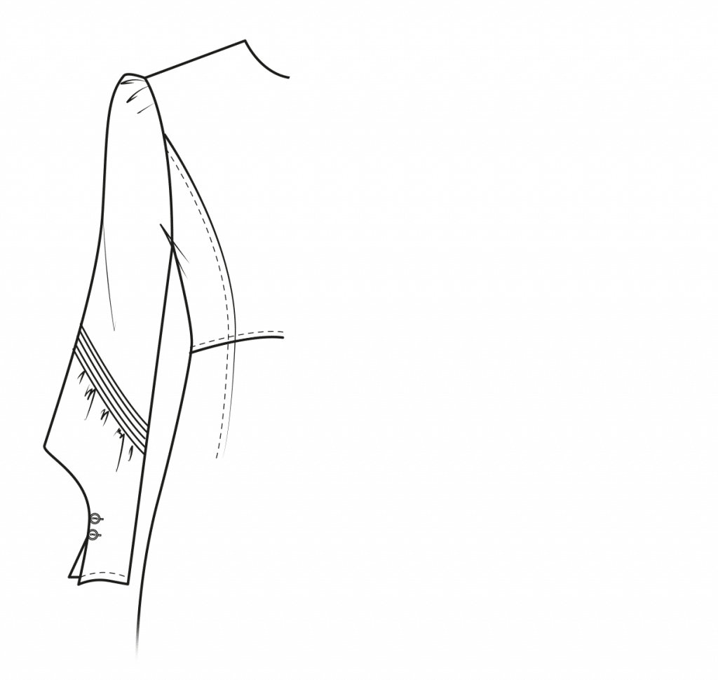 Pattern Construction for Sleeve Variations › M.Mueller & Sohn