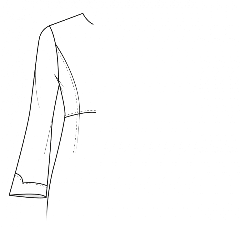 Pattern Construction for Sleeve Variations › M.Mueller & Sohn