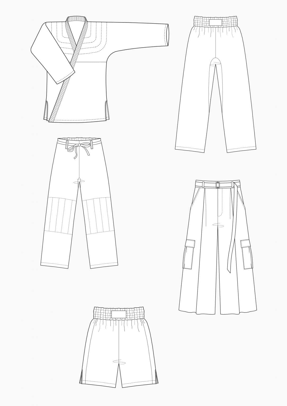Cargo pants pattern construction › M.Mueller & Sohn
