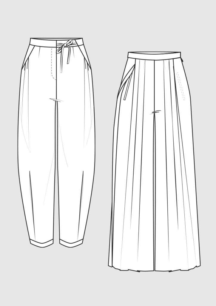 Cargo pants pattern construction › M.Mueller & Sohn