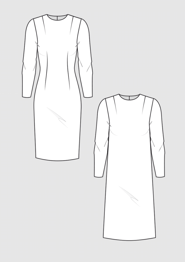 Basic BIock – Dress Pattern › M.Mueller & Sohn
