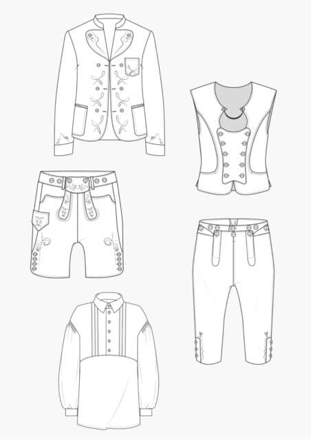 Pattern Making Men’s Traditional Clothing › M.Mueller & Sohn