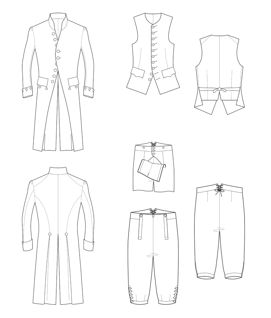 Pattern Making Men’s Historical Pattern Rococo › M.Mueller & Sohn