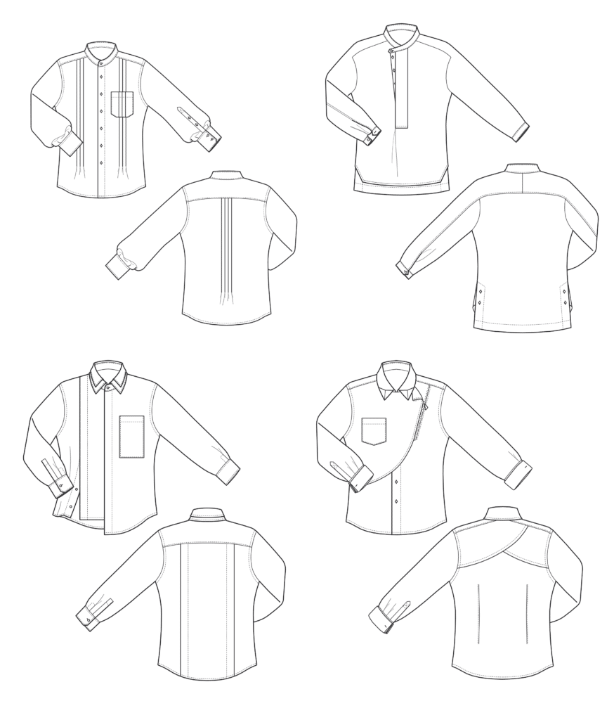 Pattern Making for Men: Shirts › M.Mueller & Sohn