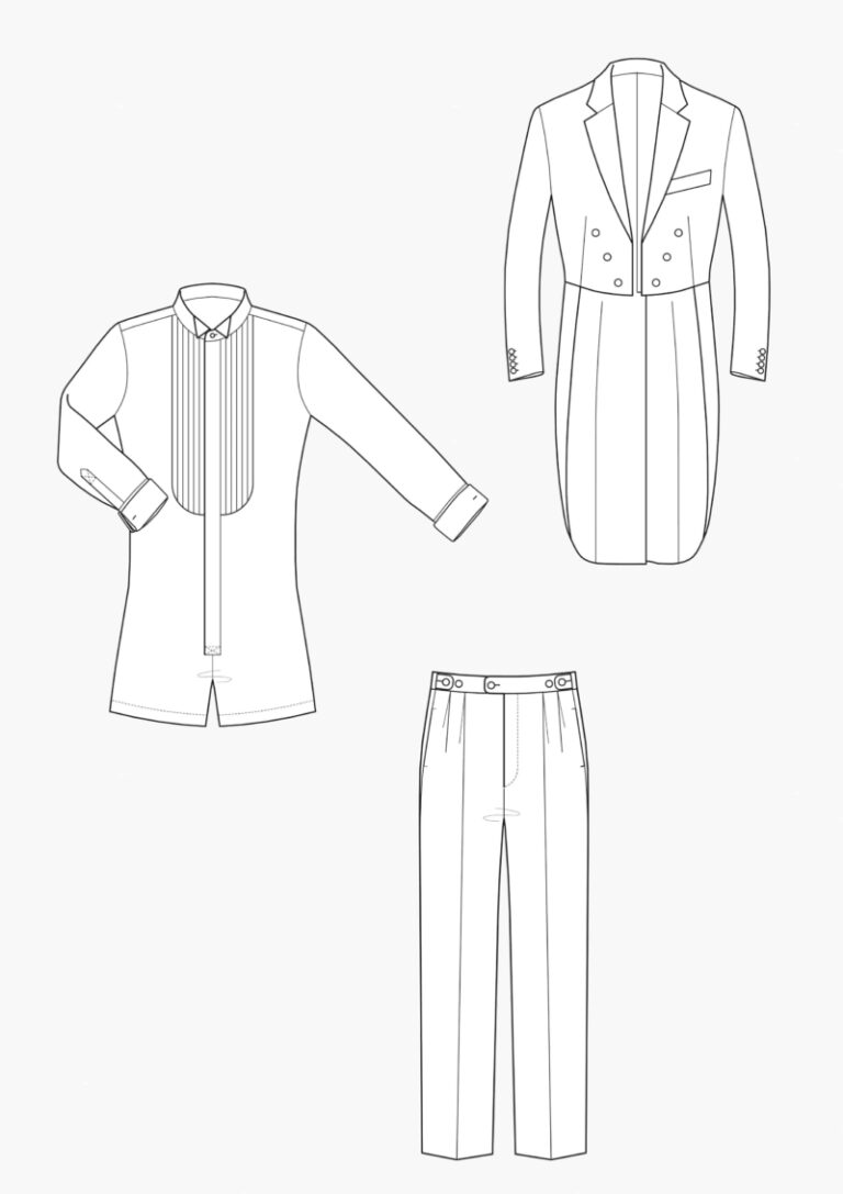 Pattern Making for Men: Dancing Attire › M.Mueller & Sohn