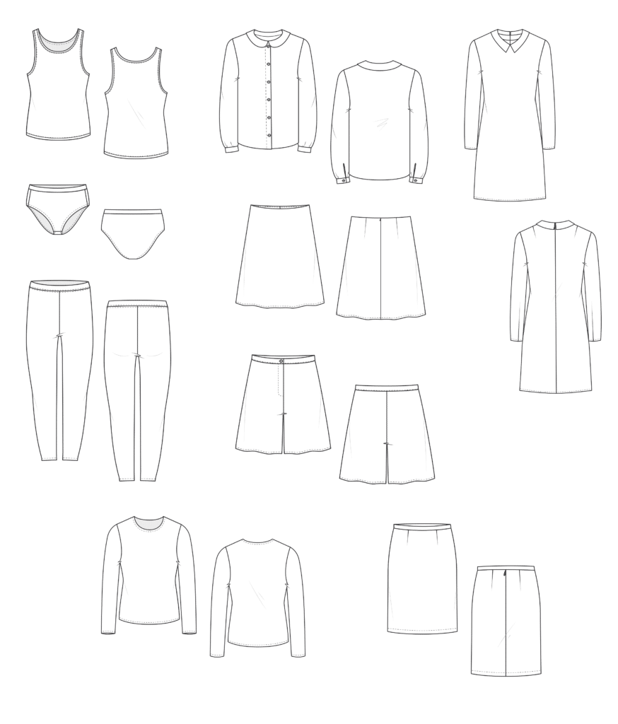 Pattern Making for Children: Basic Pattern Blocks › M.Mueller & Sohn