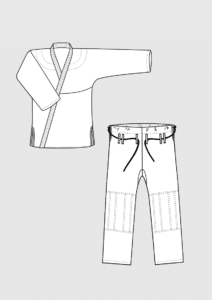 Pattern UNISEX Judo Jacket › M.Mueller & Sohn