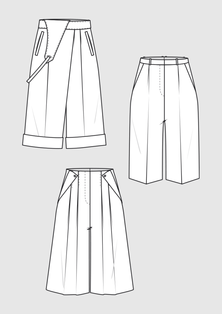 Pattern Bermudas for Women › M.Mueller & Sohn