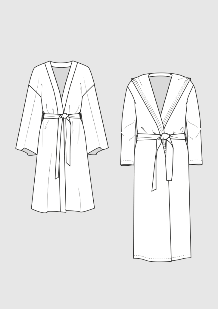 Pattern Bathrobes Unisex and for Women › M.Mueller & Sohn